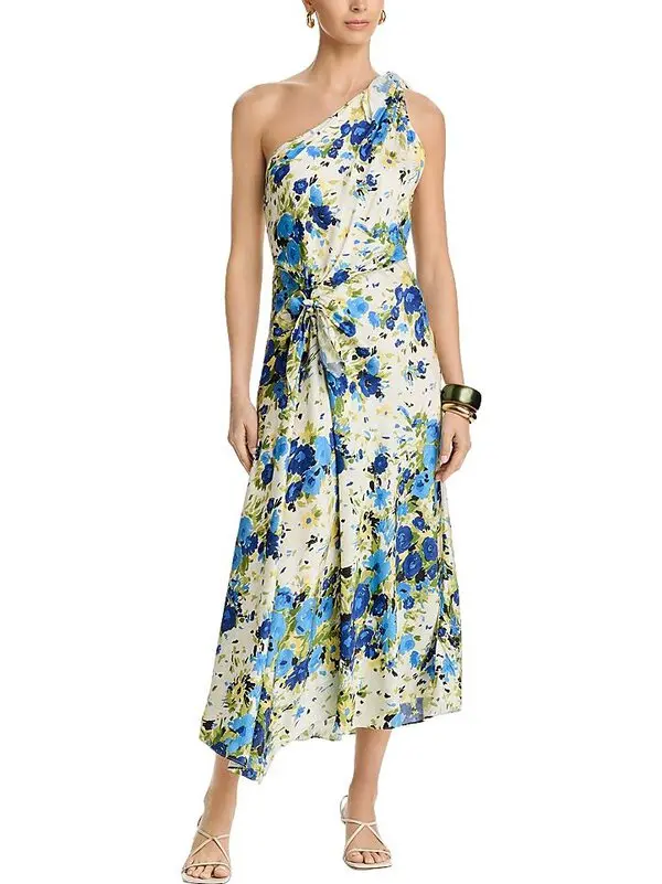 A.L.C. Elliana Printed Dress - Butter/capri Multi