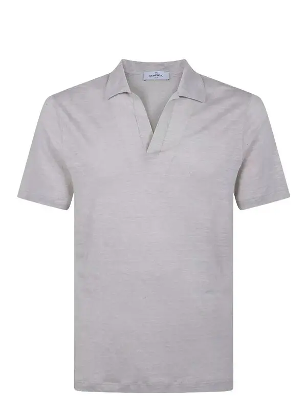GRAN SASSO Slub-texture T-shirt - Neutrals