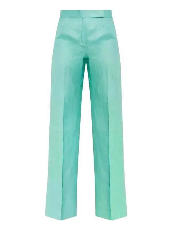 Max Mara Wide-leg Trousers - Green