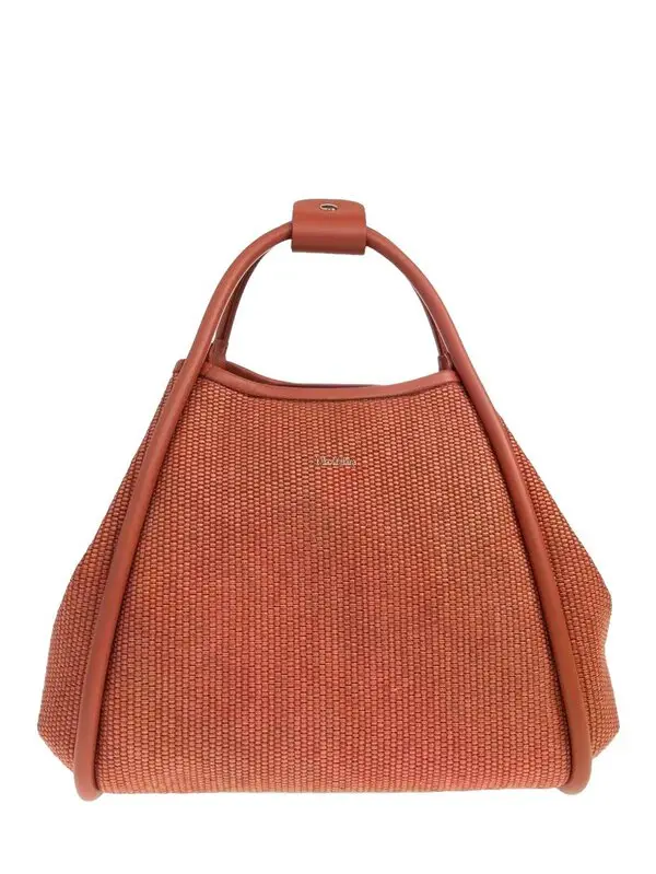 Max Mara Marine Tote Bag - Orange