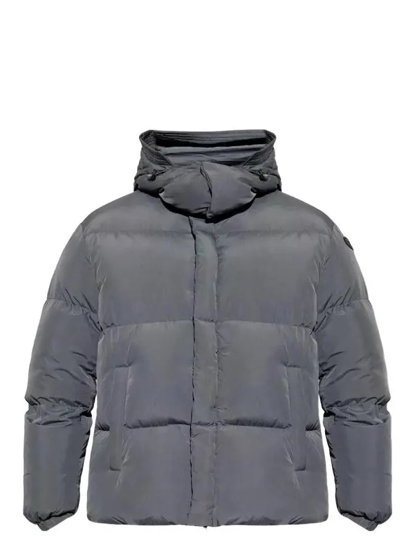 DIESEL® Hooded Padded Jacket - Grey