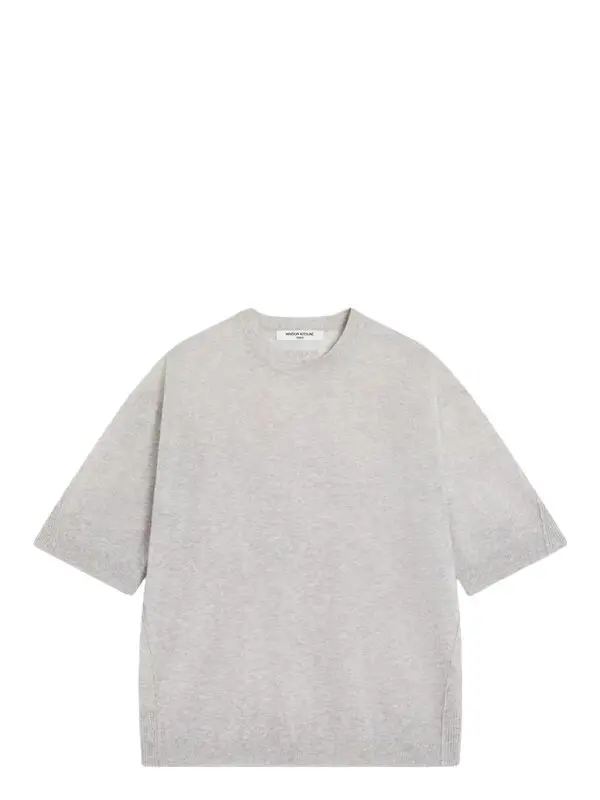 Maison Kitsuné Sheer Short-sleeve T-shirt - Grey
