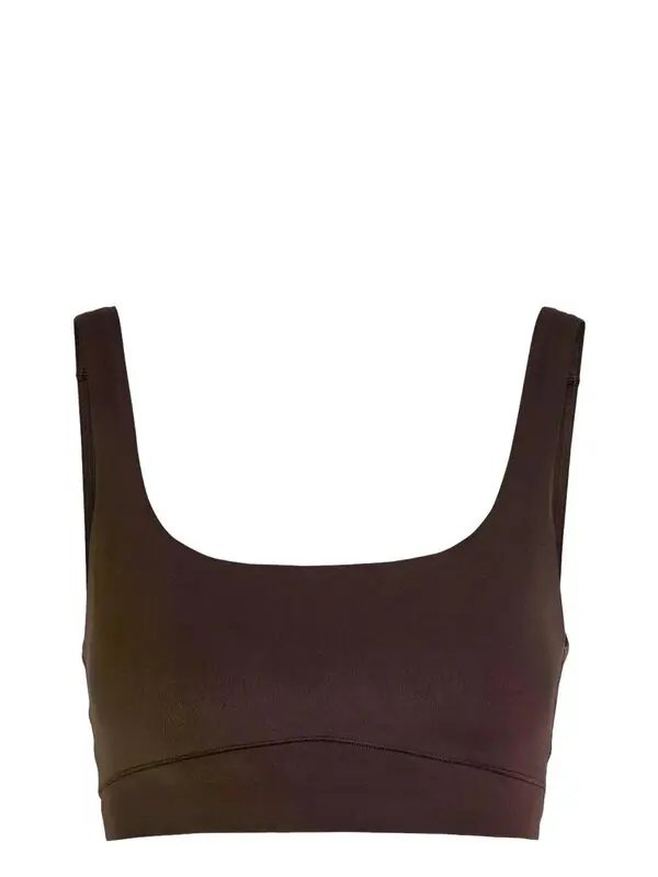 Vuori Scoop-neck Sports Bra - Brown