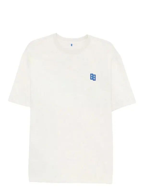 ADER ERROR Logo-patch T-shirt - Neutrals