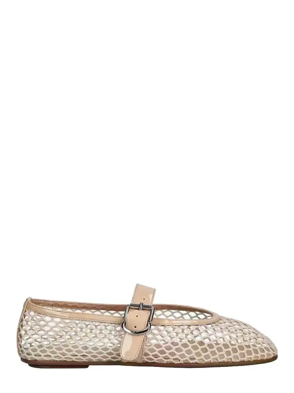 Jeffrey Campbell Square-toe Ballet Flats - Neutrals