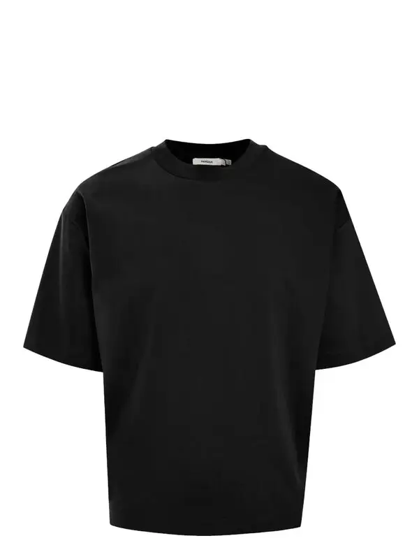 PANGAIA Logo Detail T-shirt - Black