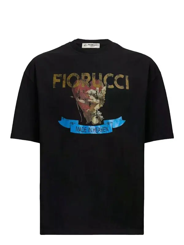 Fiorucci Graphic-print T-shirt - Black