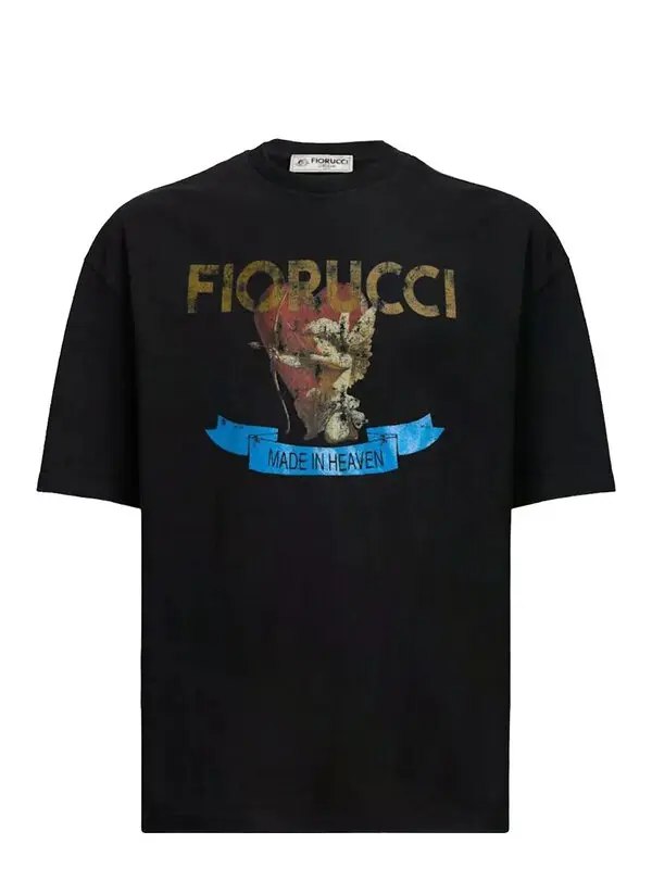 Fiorucci Graphic-print T-shirt - Black