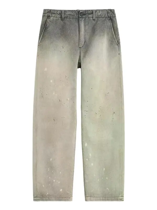 Our Legacy Paint-splatter Jeans - Grey