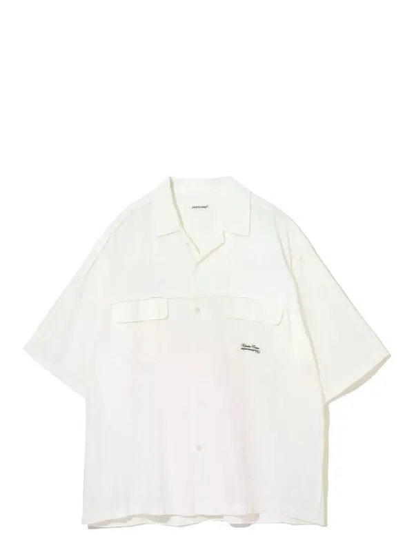 Undercover Logo-embroidery Short-sleeve Shirt - White