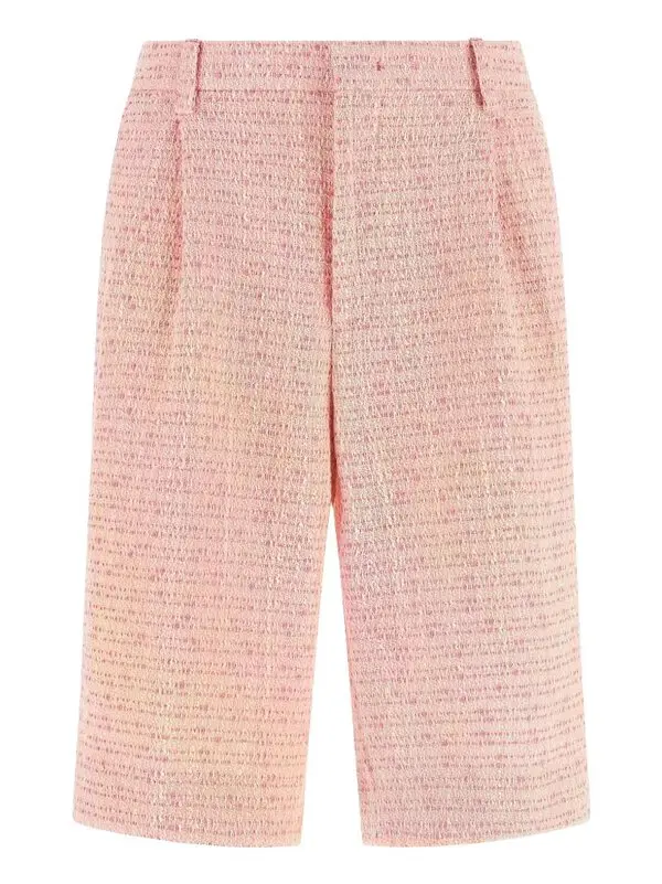 Tagliatore Effie Bouclé Shorts - Pink
