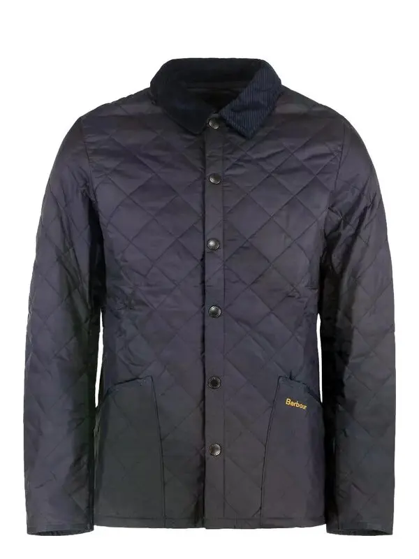 Barbour Liddesdale Diamond-quilted Jacket - Blue
