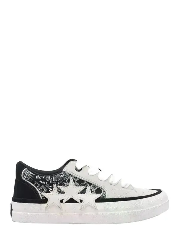 Amiri Bandana Sunset Skate Sneakers - Black