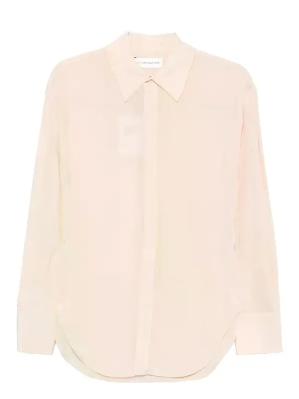 Victoria Beckham Long-sleeve Shirt - Pink