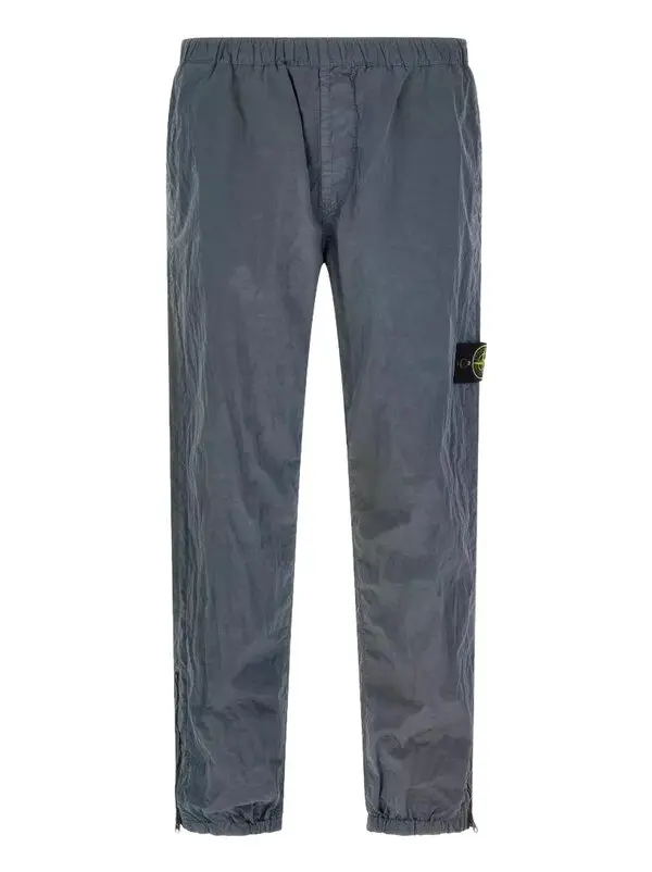 Stone Island Logo-patch Track Pants - Blue