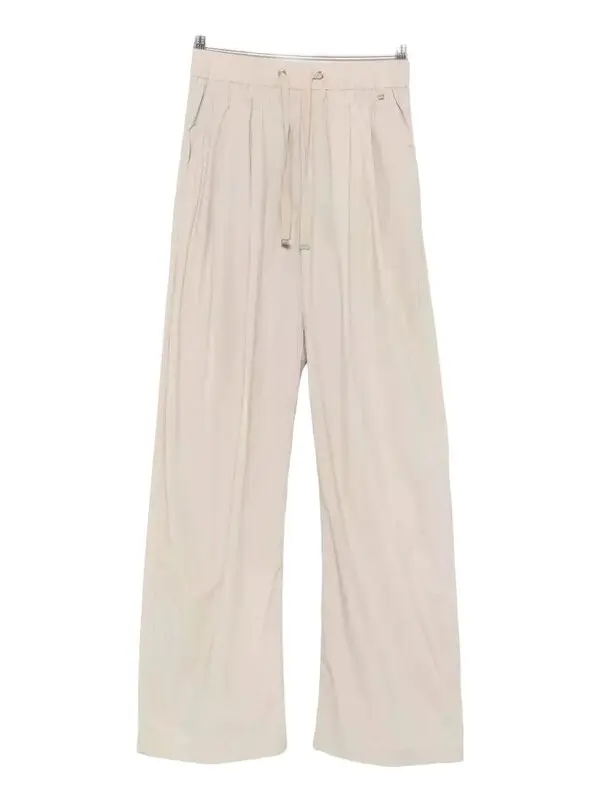 Herno Elasticated-waist Trousers - Neutrals