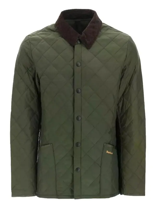 Barbour Quilted Padded Jacket - Green