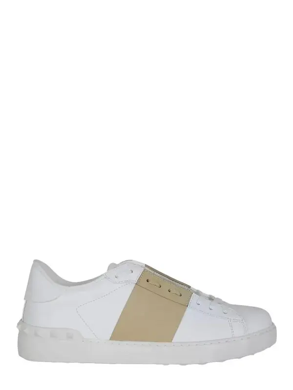 Valentino Garavani Rockstud Side-band Sneakers - White