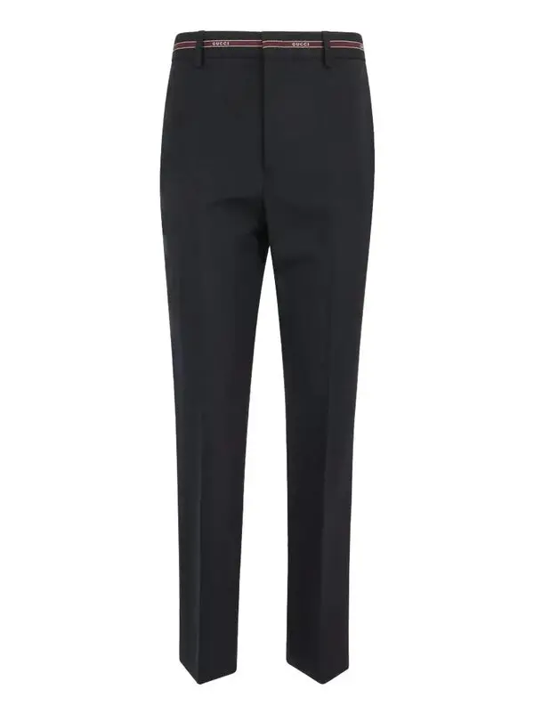 Gucci Tailored Wool Trousers - Blue