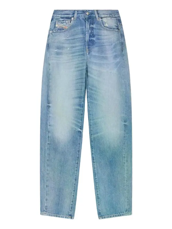 DIESEL® Distressed Loose Fit Jeans - Blue