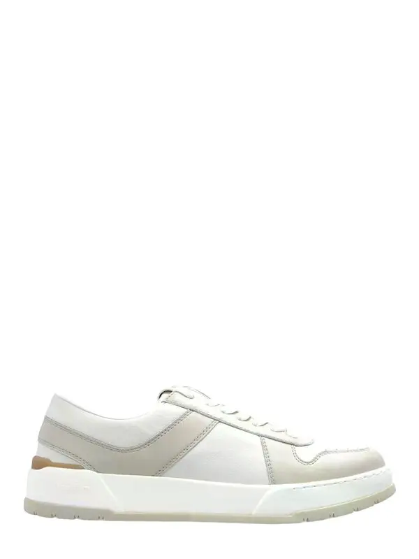 Max Mara Chillblock Leather Sneakers - White