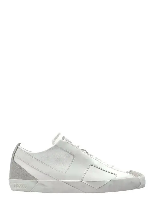 DIESEL® Panelled Low-top Sneakers - White