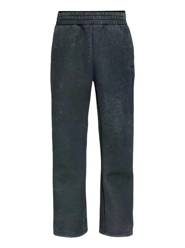 DIESEL® Elasticated Logo Trousers - Grey