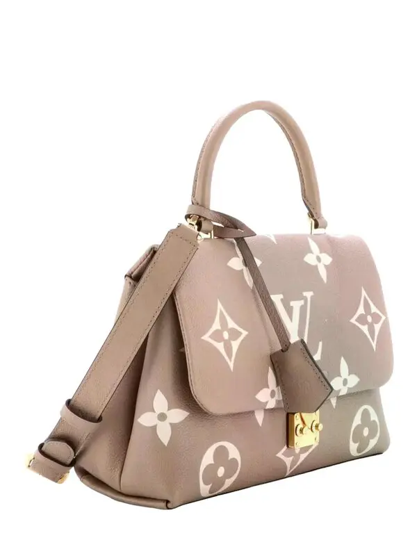 LOUIS VUITTON Madeleine Handbag Bicolor Monogram Empreinte Giant Mm - Neutrals