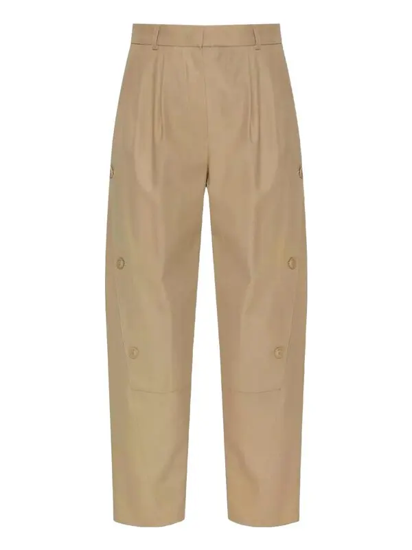 Max Mara Pleated-detail Trousers - Brown