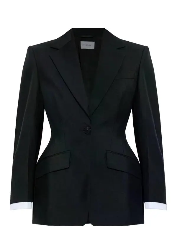 Givenchy Wool Blazer - Black