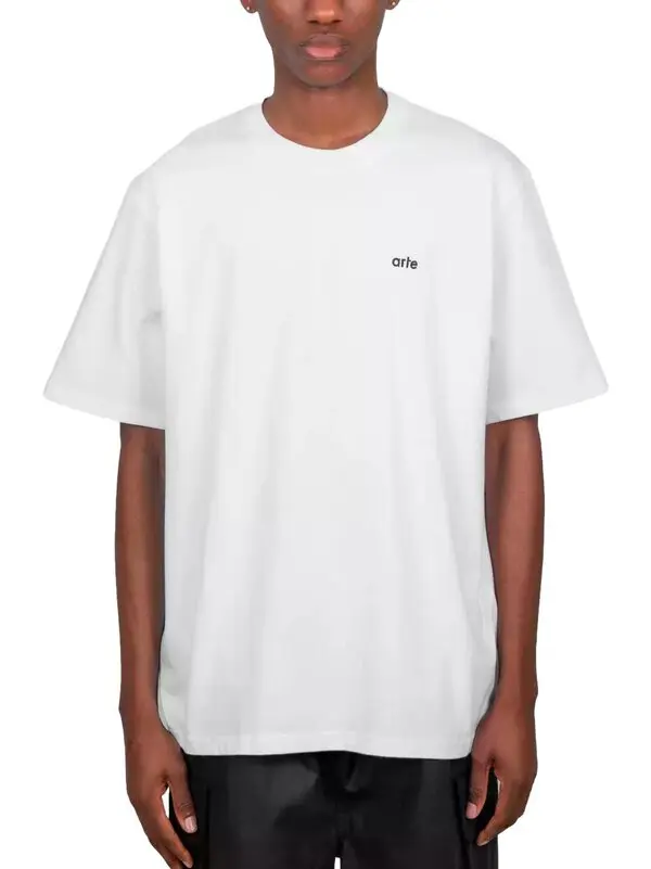 ARTE ANTWERP Back-graphic T-shirt - White
