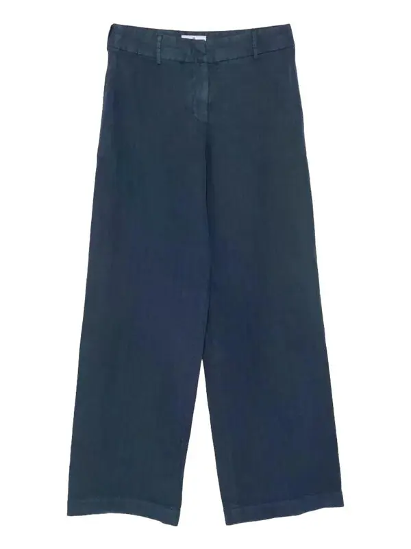 PT TORINO Wide-leg Trousers - Blue