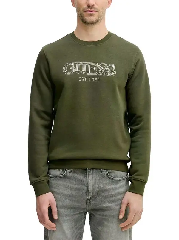 Guess Logo Sweatshirt - Green