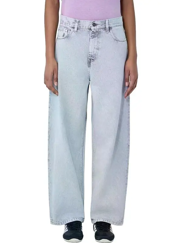 Carhartt Work In Progress Brandon Wide-leg Five-pocket Jeans - White