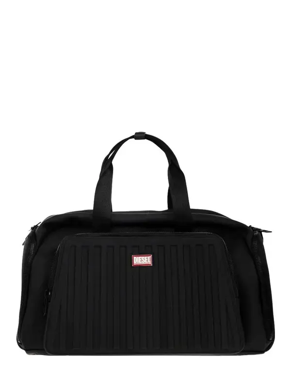 DIESEL® Logo-patch Holdall Bag - Black
