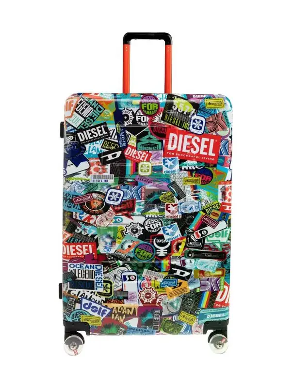 DIESEL® Printed Suitcase - Red