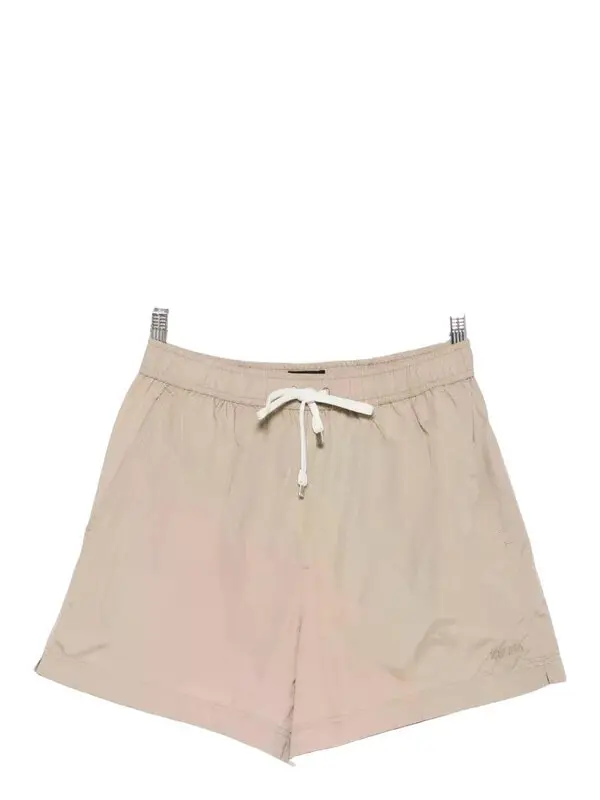 Zegna Drawstring Swim Shorts - Neutrals