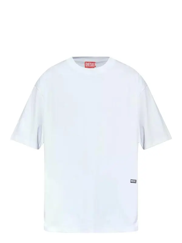 DIESEL® T-boggy-t2 Eagle-print T-shirt - White
