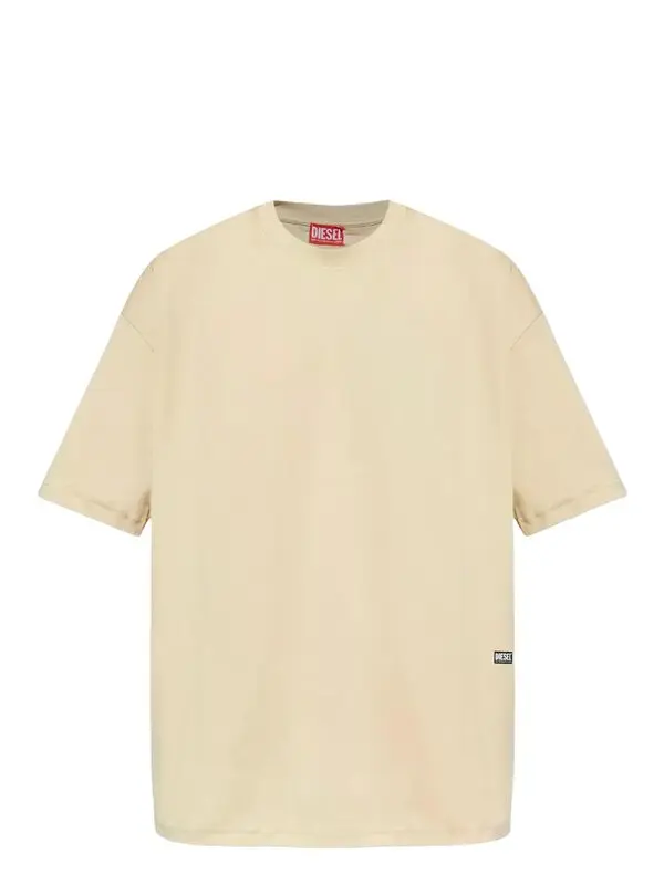 DIESEL® T-boggy-t2 Eagle-print T-shirt - Neutrals