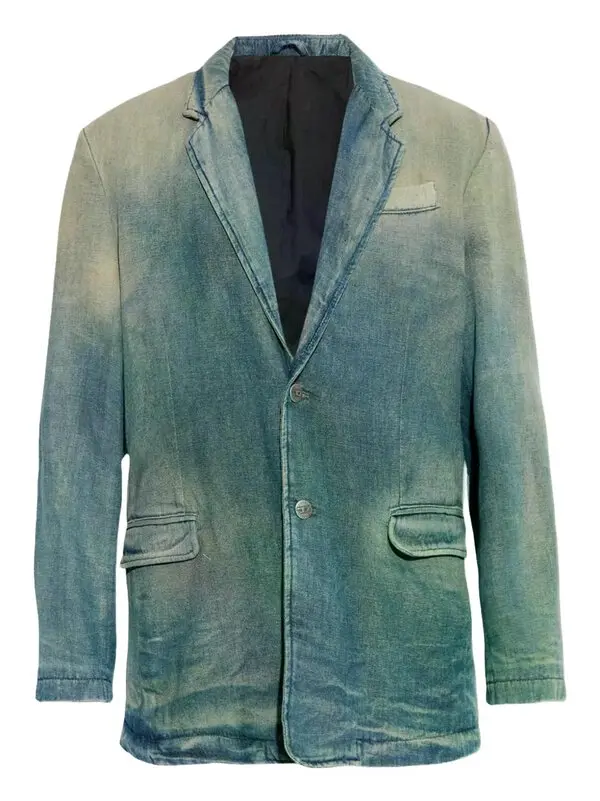 DIESEL® Buttoned Blazer - Blue