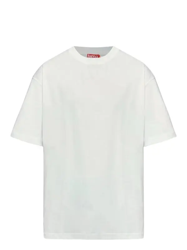 DIESEL® Crowd-pattern T-shirt - White