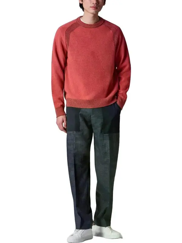 Paul Smith Flecked Raglan-sleeve Sweater - Red