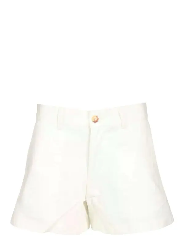 Polo Ralph Lauren Woven Buttoned Shorts - White