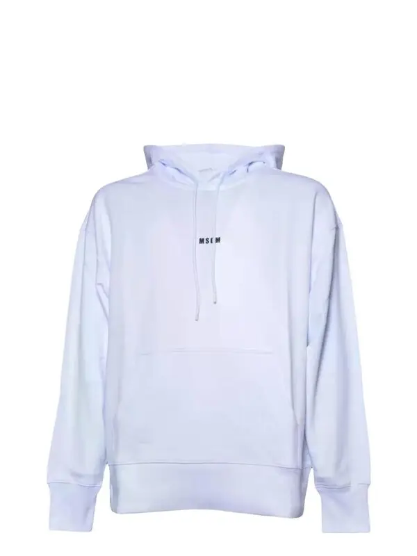 MSGM Logo-print Hoodie - White