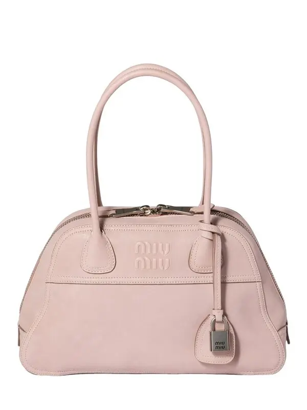 Miu Miu Vivant Nappa Leather Bag - Opal