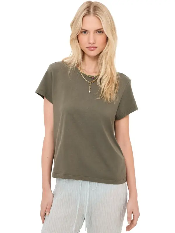 LE BOP Sunset Tee - Olive