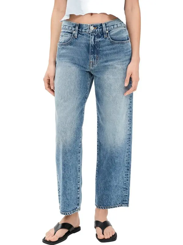 SLVRLAKE Hunter Relaxed Boyfriend Jeans - Read My Mind