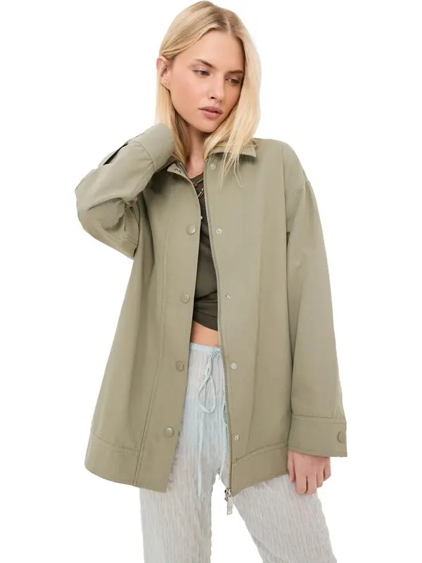 LE BOP Canvas Jacket - Sage