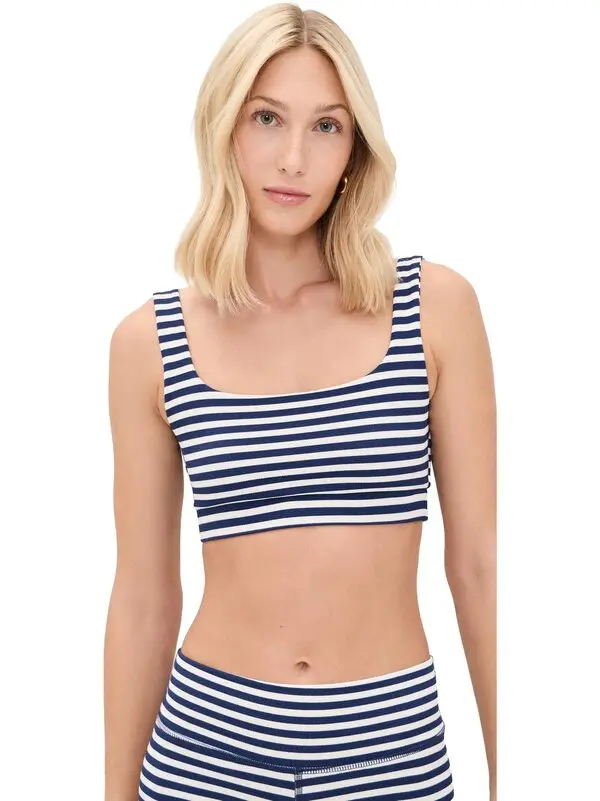 Strut This The Jolie Bra - Navy Stripe