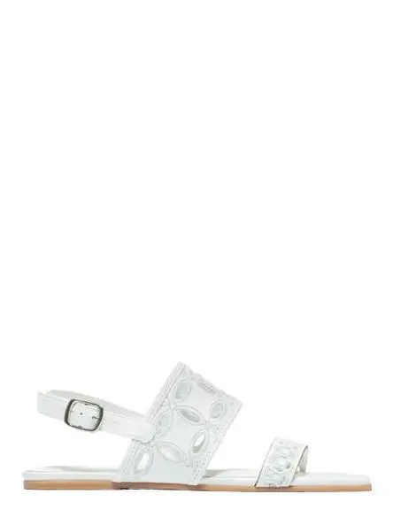 Bernardo Orla Slingback Sandal - White